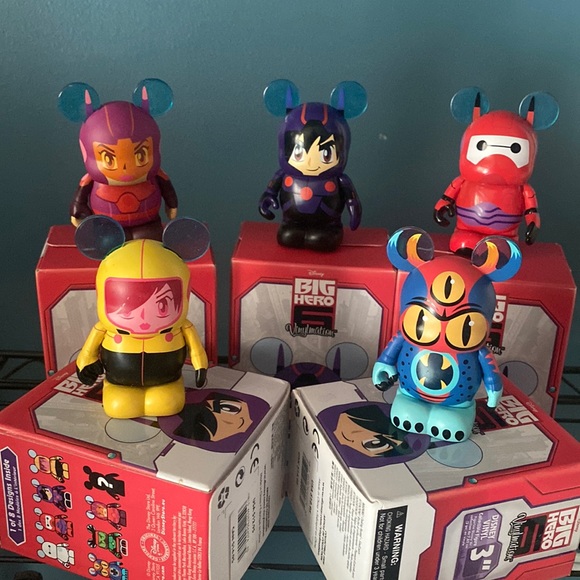 Disney | Toys | Big Hero 6 Vinylmation Figures Disney Set Of 5 | Poshmark